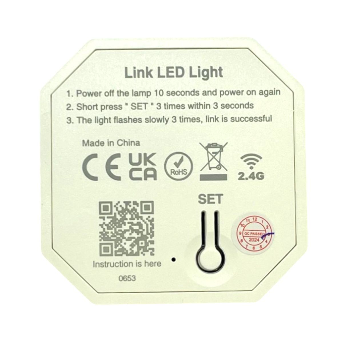 Controller LED Wireless Dimming 2.4GHz PUSH1 AC100-240V | MiBoxer